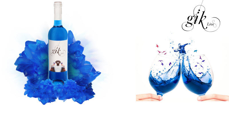 FoodNewsLatam - Gïk, el vino azul que revolucionó la industria del vino